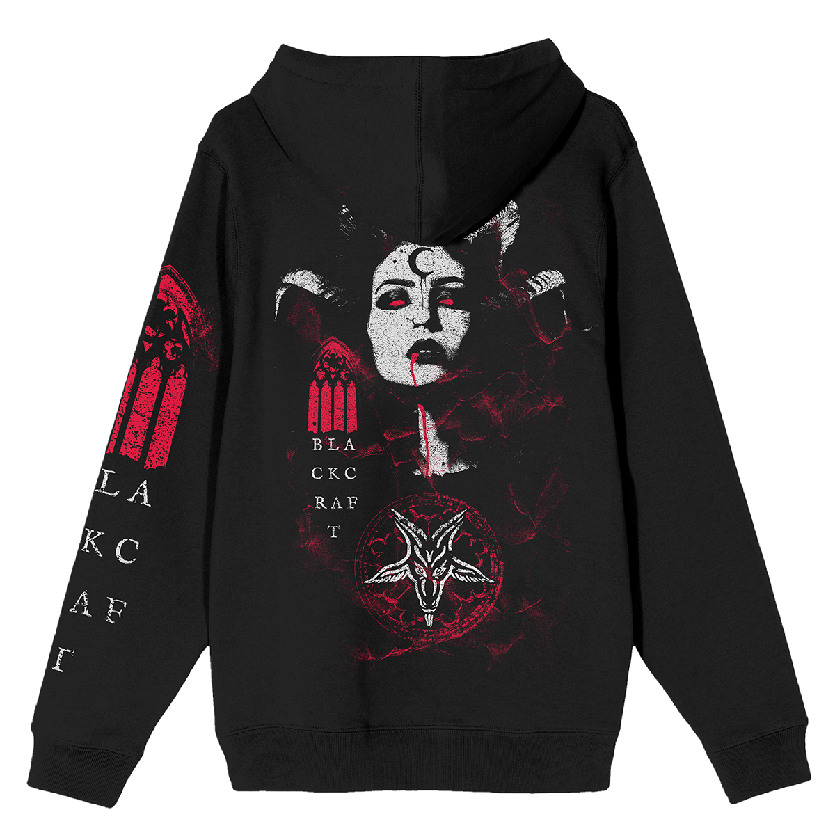BLACKCRAFT Store - Lilith Zip-Up Hoodie – Blackcraft
