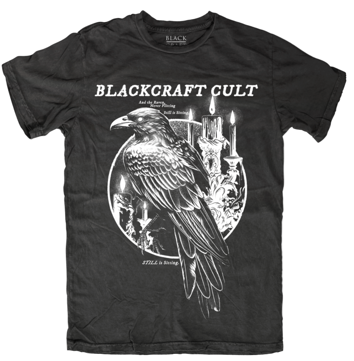 BLACKCRAFT Store - Hail The Raven T-Shirt – Blackcraft