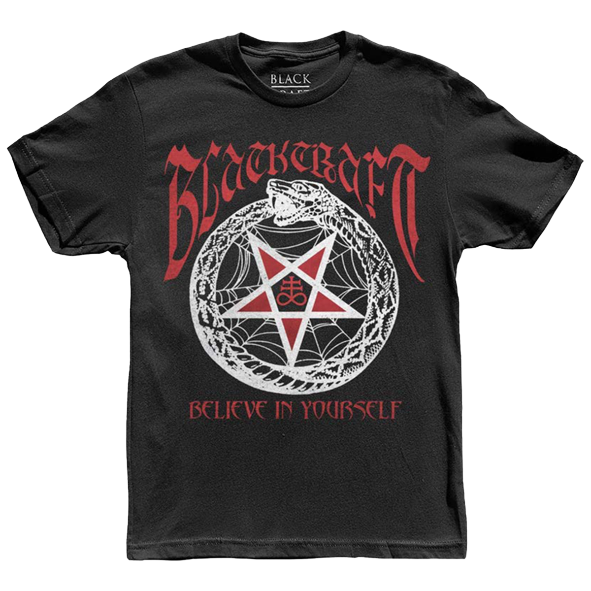 BLACKCRAFT Store - Red Pentagram T-Shirt – Blackcraft