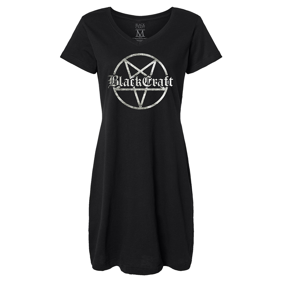 BLACKCRAFT Store - Distressed Pentagram Logo Dress - 25% OFF – Blackcraft